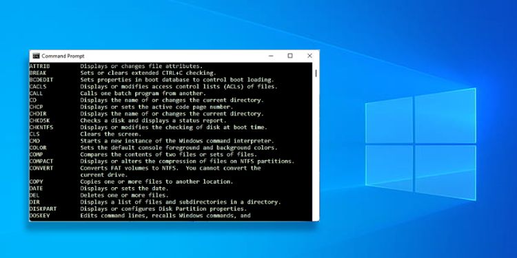 50 mest använda kommandon på kommandotolken (med exempel) - Mundo Geek