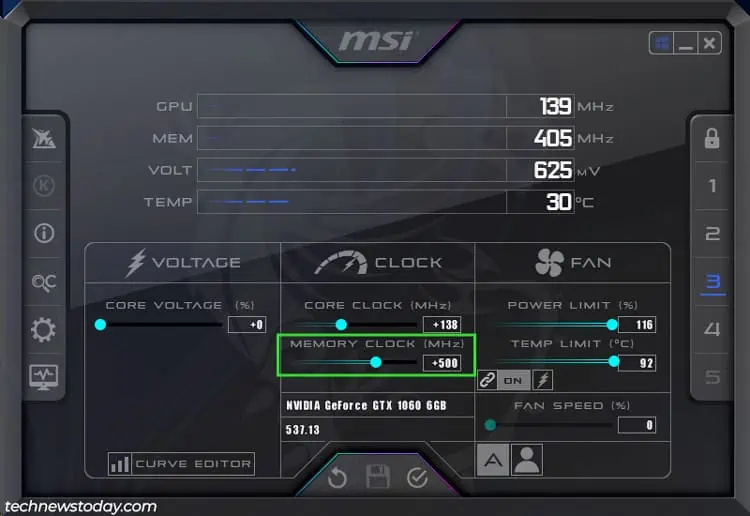 "MSI Afterburner Overclocking: En steg-för-steg-guide" - Mundo Geek