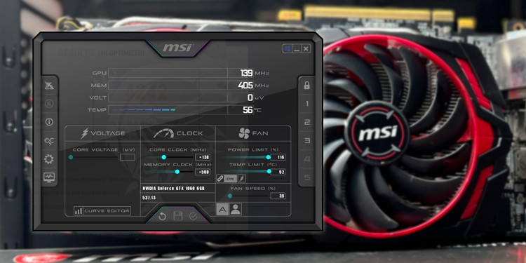 "MSI Afterburner Overclocking: En steg-för-steg-guide" - Mundo Geek
