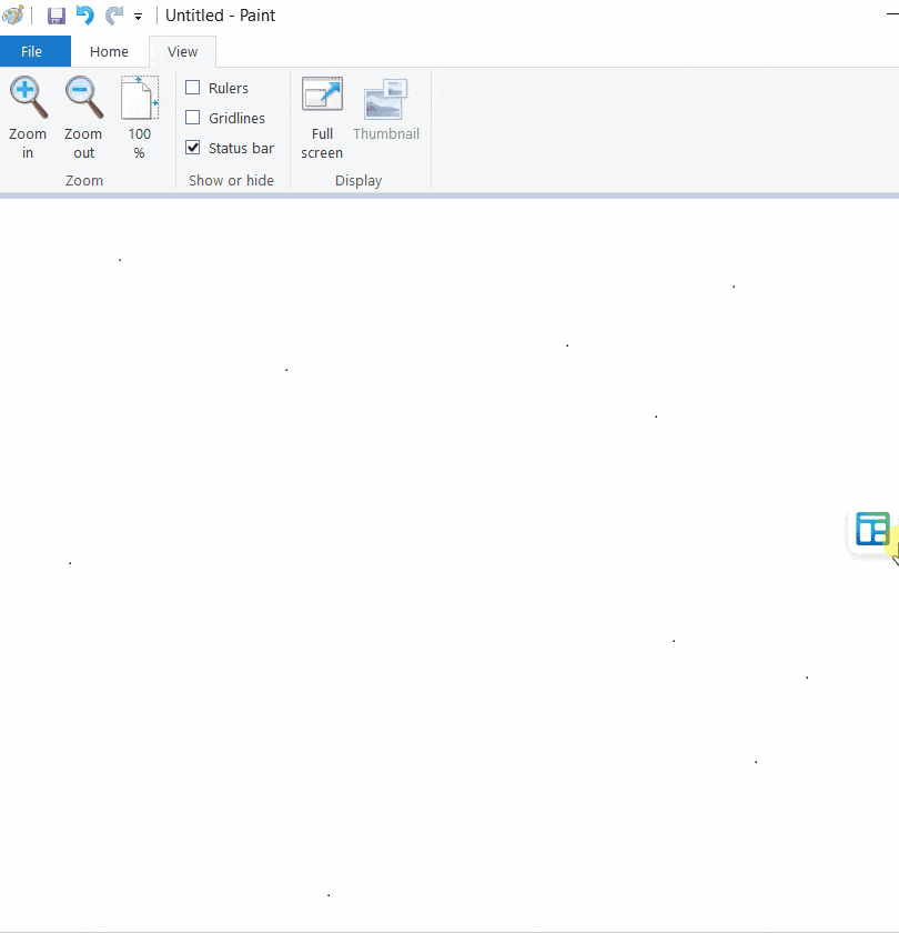 Hands-on med kantdriven skrivbordswidget för Windows 10