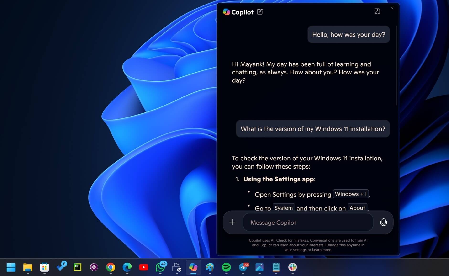 Microsoft tar tillbaka Win+C för att starta Copilot eller andra appar ...