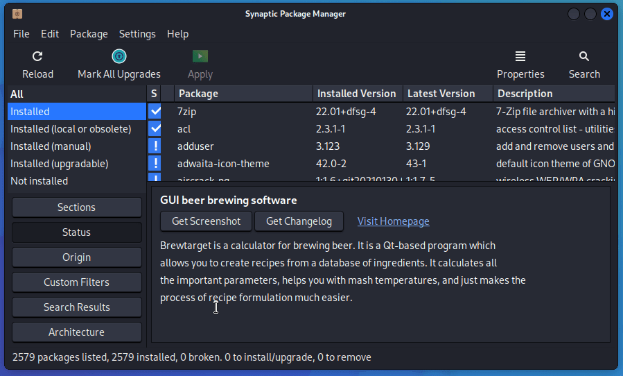 Hur man installerar Synaptic Package Manager i Linux