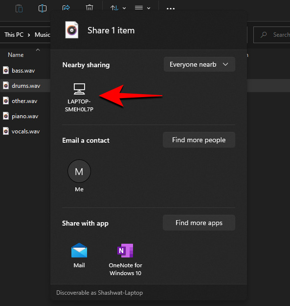 7 sätt att dela filer och mappar i Windows 11 (Dela även länkar, enhet ...