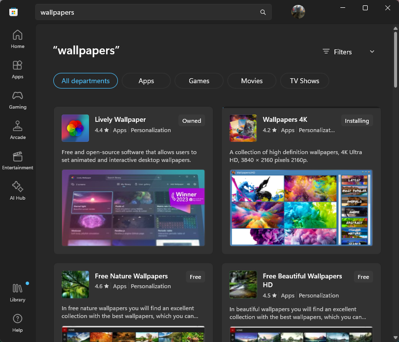 Hur man byter en tapet på Windows 11 - Mundo Geek
