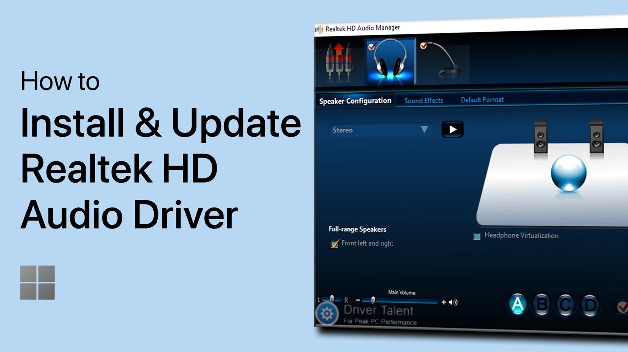 Cómo instalar y actualizar el controlador de audio Realtek HD - Windows 11