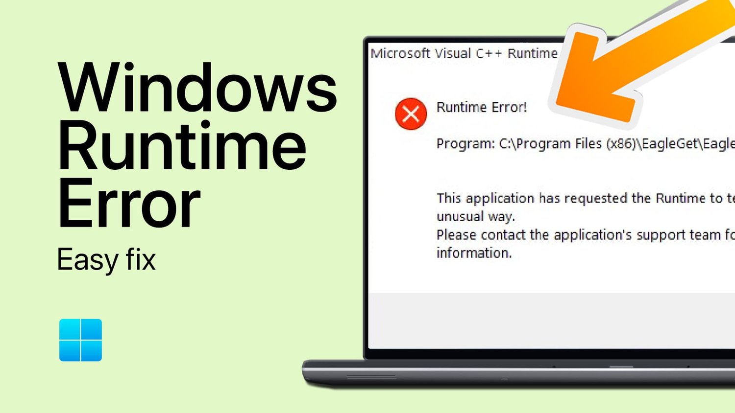 Cómo reparar el error de tiempo de ejecución en Windows 11 - Mundo Geek
