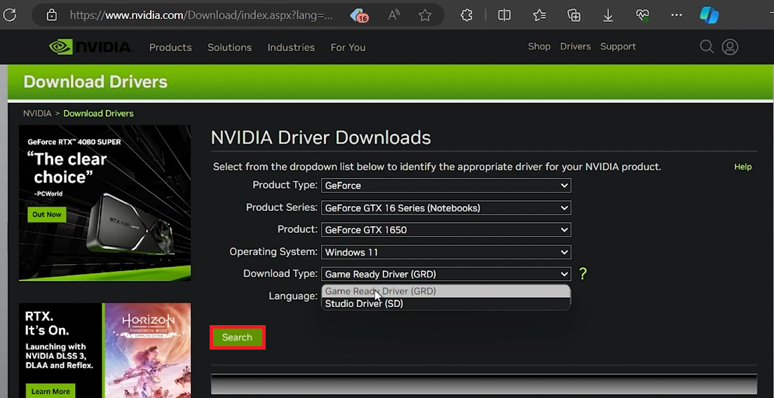 Cómo descargar e instalar el último controlador de gráficos NVIDIA - Tutorial