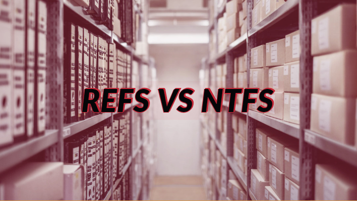 Refs vs NTFS: las similitudes de diferencias y comparaciones de características