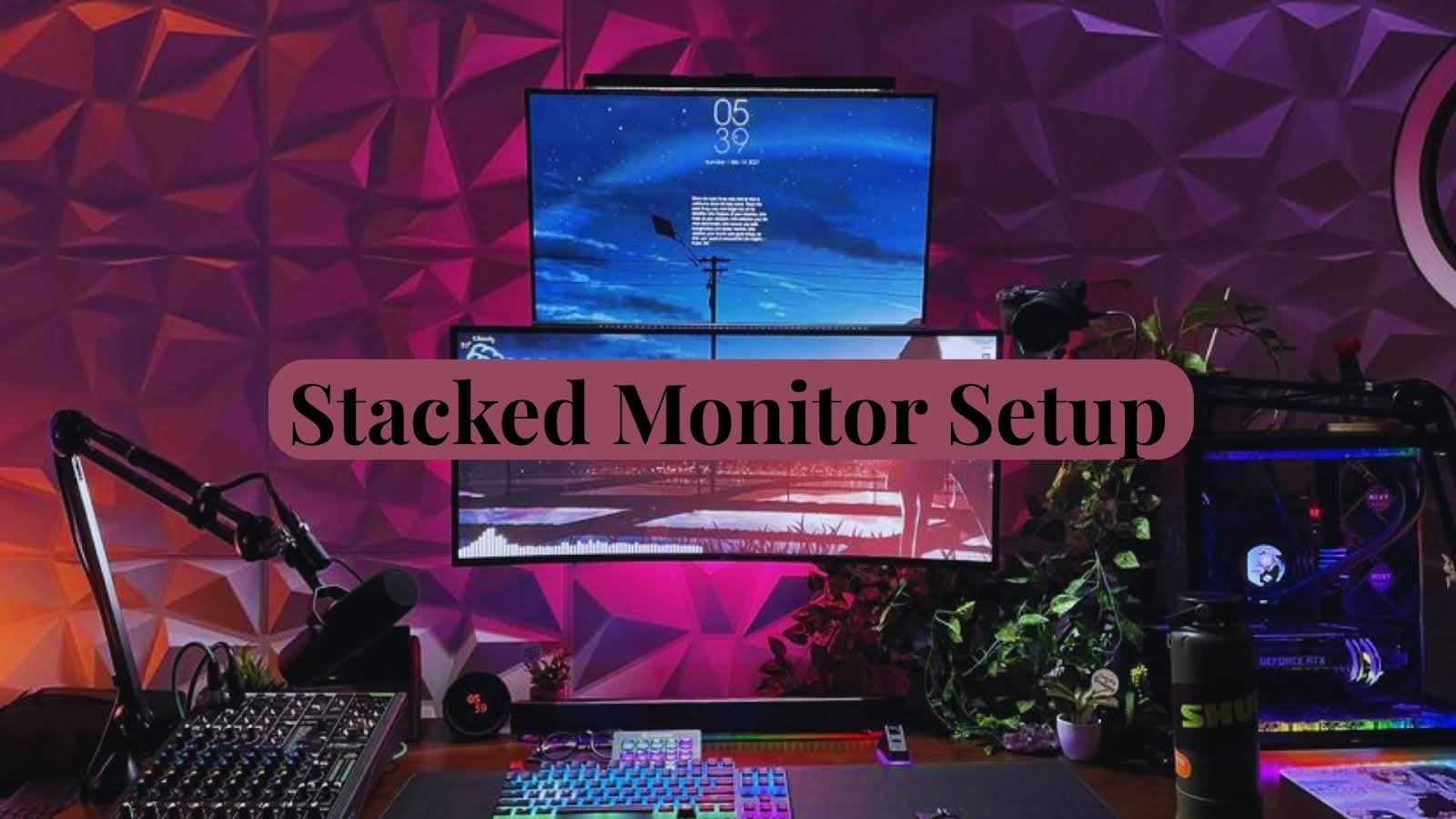 ¿Es una configuración de monitor apilada adecuada para usted? - Mundo Geek