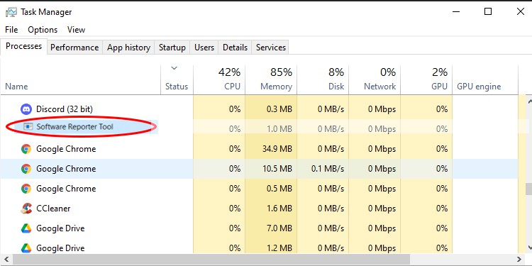¿Qué es la herramienta Software Reporter? Cómo solucionar su alto uso ...