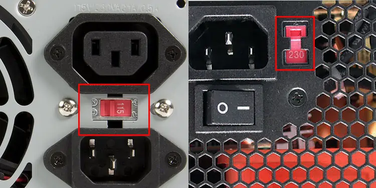 ¿Qué es el interruptor de voltaje de la fuente de alimentación? Cómo ajustarlo - Mundo Geek