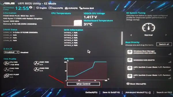 ¿No se detecta el ventilador de la CPU en el BIOS? He aquí cómo ...