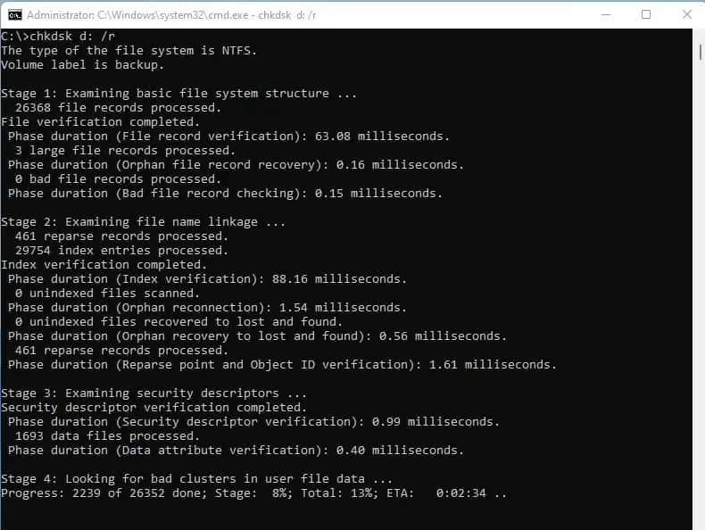 Cómo ejecutar Chkdsk para reparar y reparar el disco duro en Windows - Mundo Geek