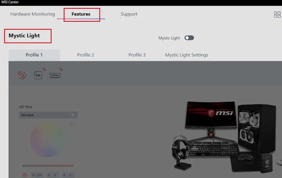 ¿MSI Mystic Light no funciona? Pruebe estas 12 soluciones - Mundo Geek