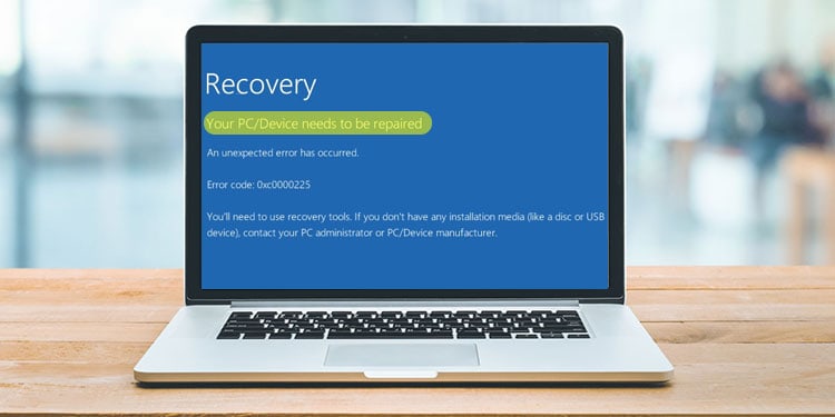 Cómo solucionar "El dispositivo de su PC necesita ser reparado"