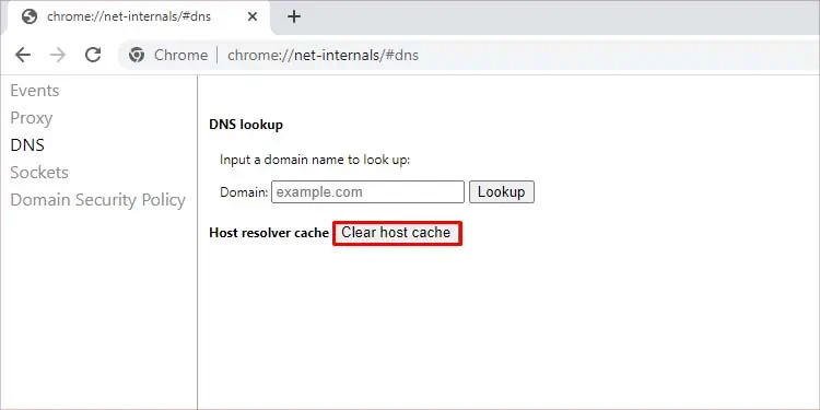 Cómo solucionar el error "No se pudo encontrar la dirección DNS ...