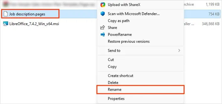 Cómo abrir .Pages en Windows