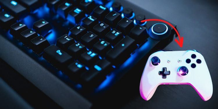 ¿Cómo asignar el teclado al controlador?