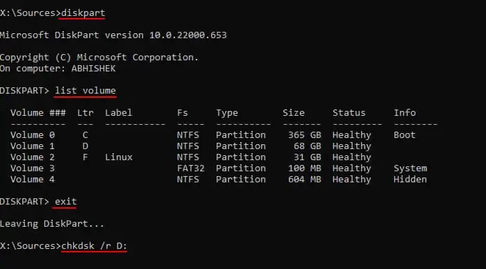 Cómo escanear Windows de disco