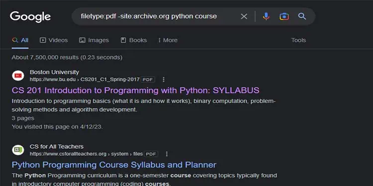 Cinco formas de buscar PDF en Google