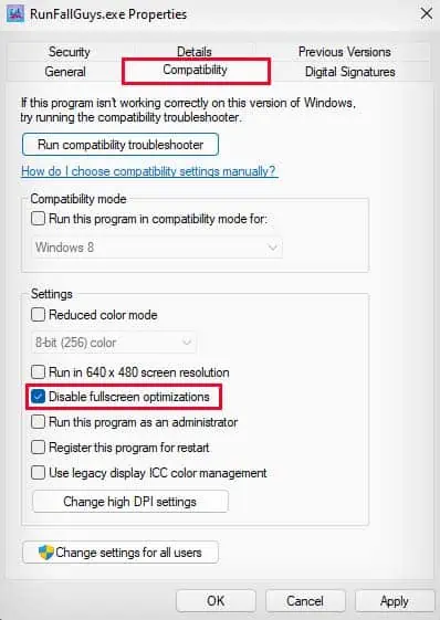 Cómo deshabilitar las optimizaciones de pantalla completa en Windows ...