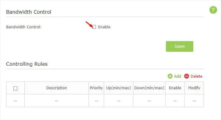 Cómo configurar el control de ancho de banda en el enrutador TP-Link ...