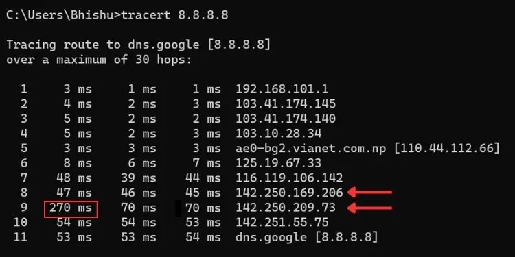 Cómo ejecutar un Traceroute en Windows
