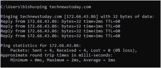 Cómo solucionar el error Ping inalcanzable del host de destino - Mundo Geek