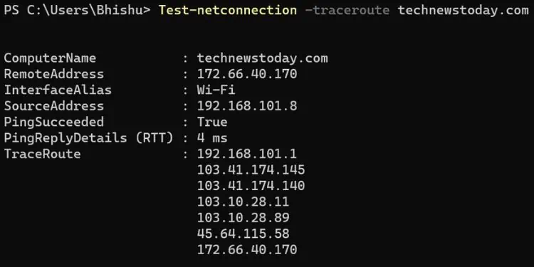 Cómo ejecutar un Traceroute en Windows