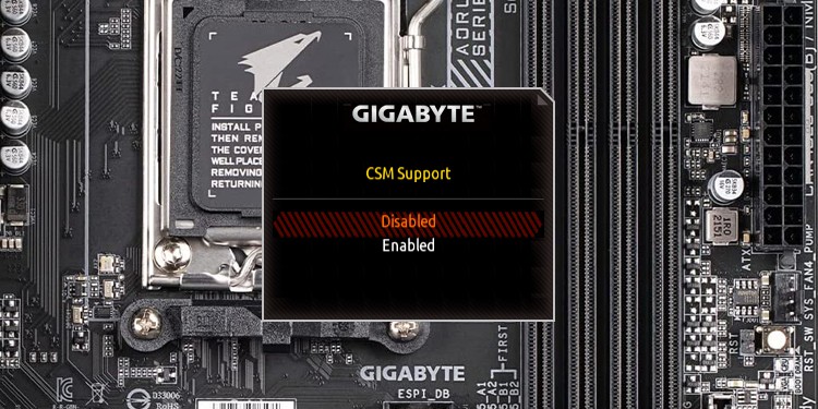 Cómo habilitar o deshabilitar CSM en Gigabyte - Mundo Geek