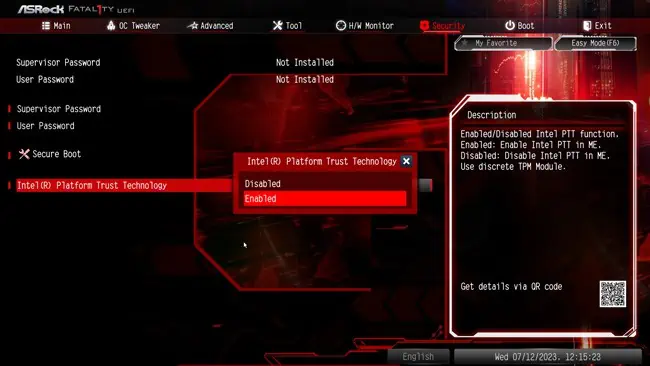 Cómo habilitar TPM en la placa base Asrock - Mundo Geek
