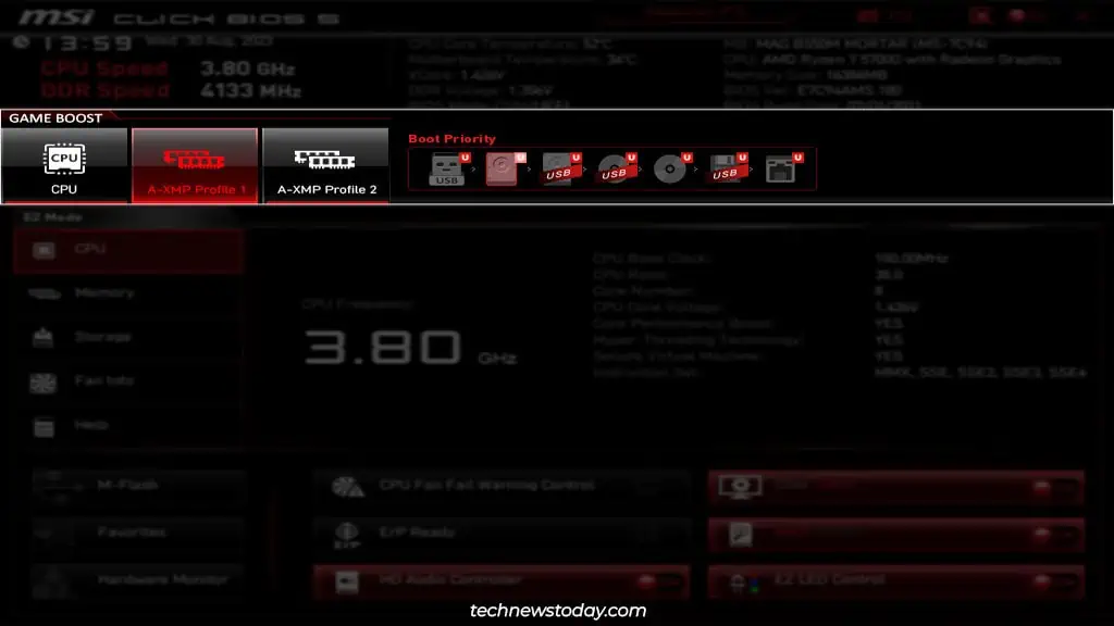 La mejor configuración de BIOS para la placa base MSI - Mundo Geek