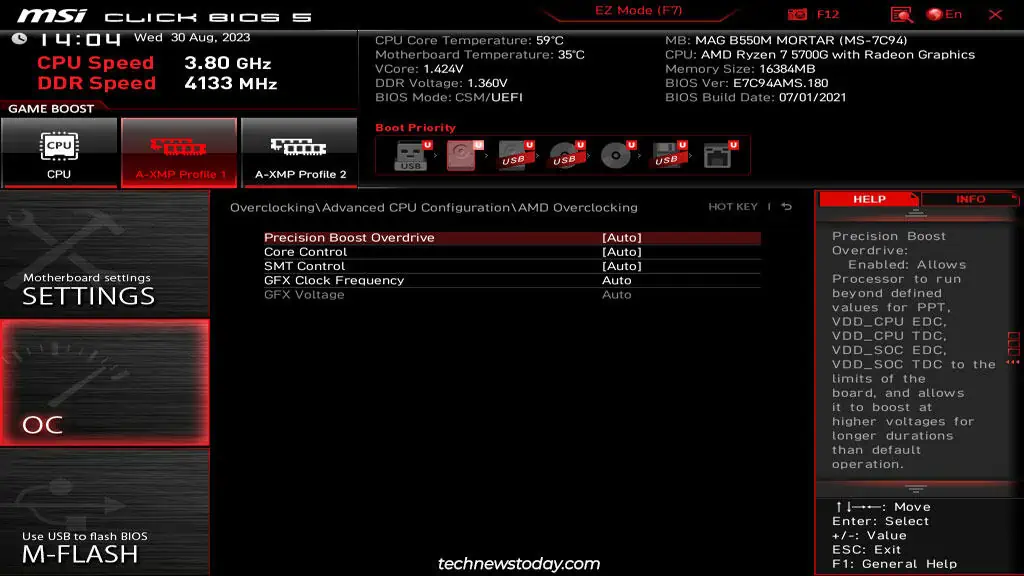 La mejor configuración de BIOS para la placa base MSI - Mundo Geek