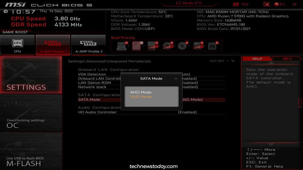 Cómo crear una matriz de incursión en la placa base MSI - Mundo Geek