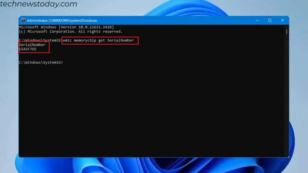 Cómo verificar el número de serie de la RAM - Mundo Geek