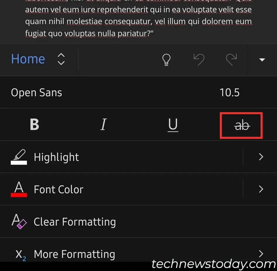 Cómo utilizar el método abreviado tachado en Word - Mundo Geek