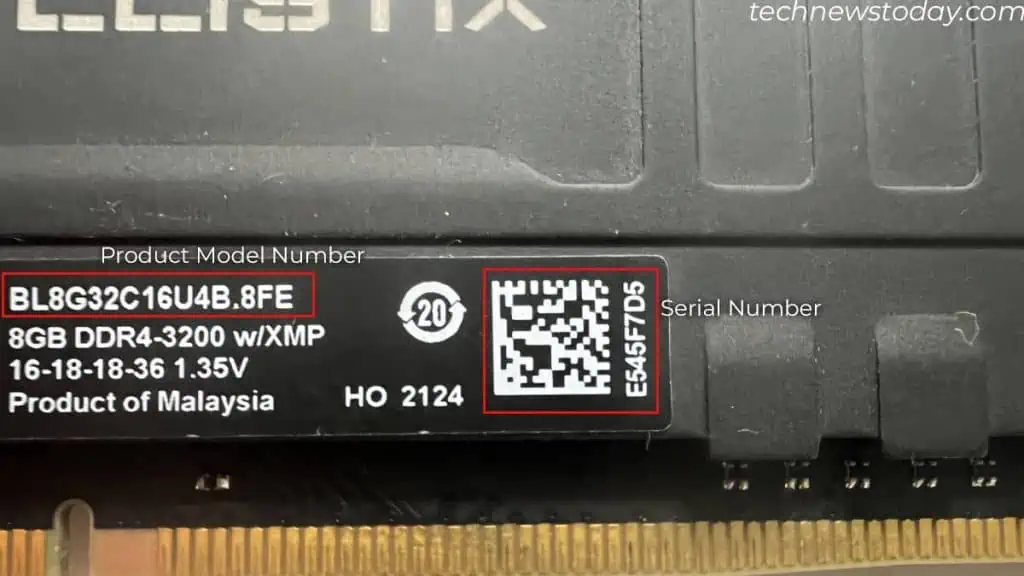 Cómo verificar el número de serie de la RAM - Mundo Geek