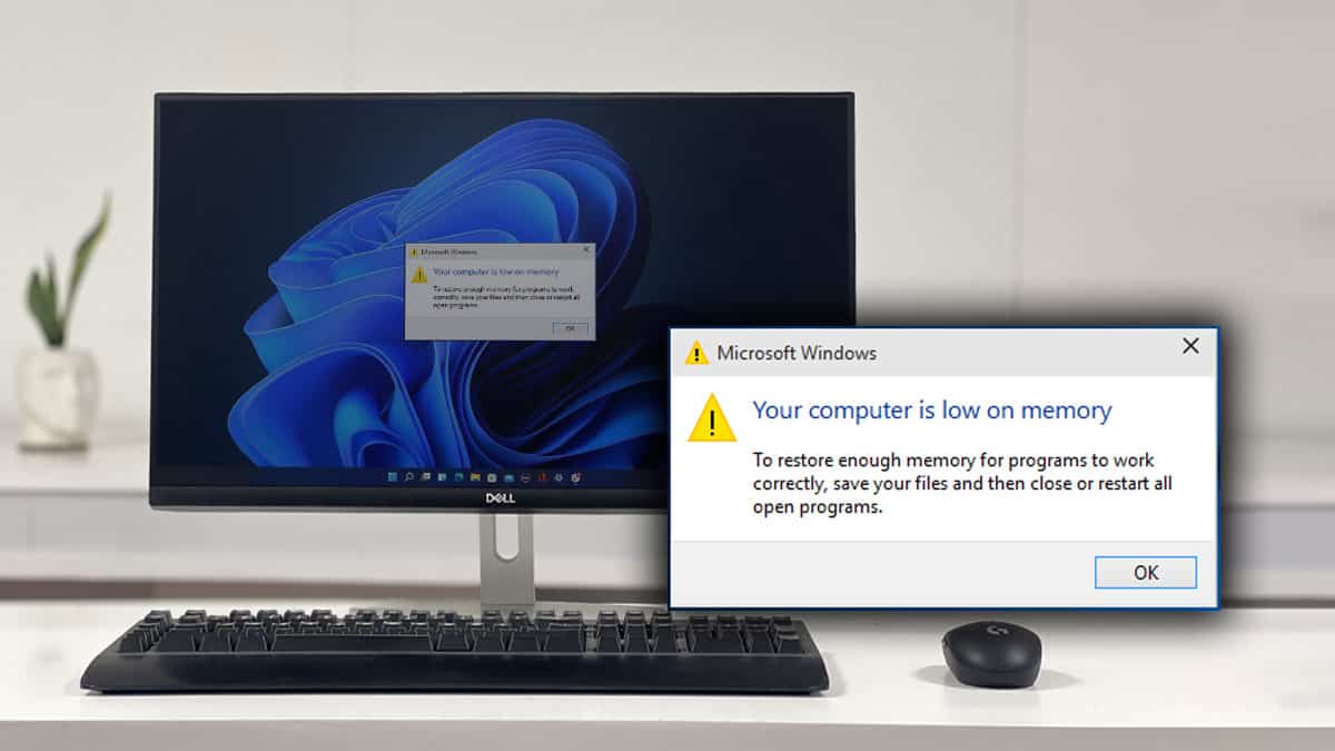 ¿Cómo solucionar el error "La computadora tiene poca memoria" en ...