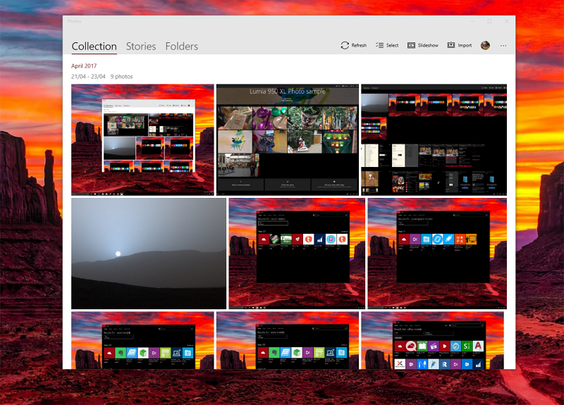 Microsoft reemplazará Álbum con “Historias” en la aplicación Fotos de ...