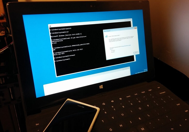 Los desarrolladores obtuvieron Windows 10 para ejecutar en la superficie RT