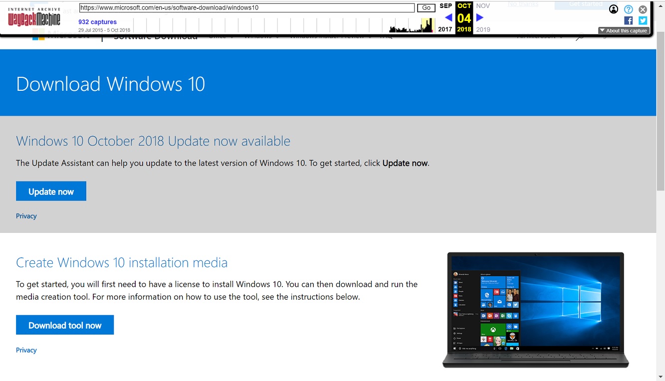 Microsoft confirma que se ha eliminado la actualización de octubre de ...