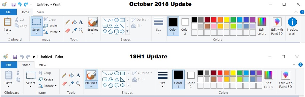 Microsoft confirma que el Paint clásico seguirá incluido en Windows 10