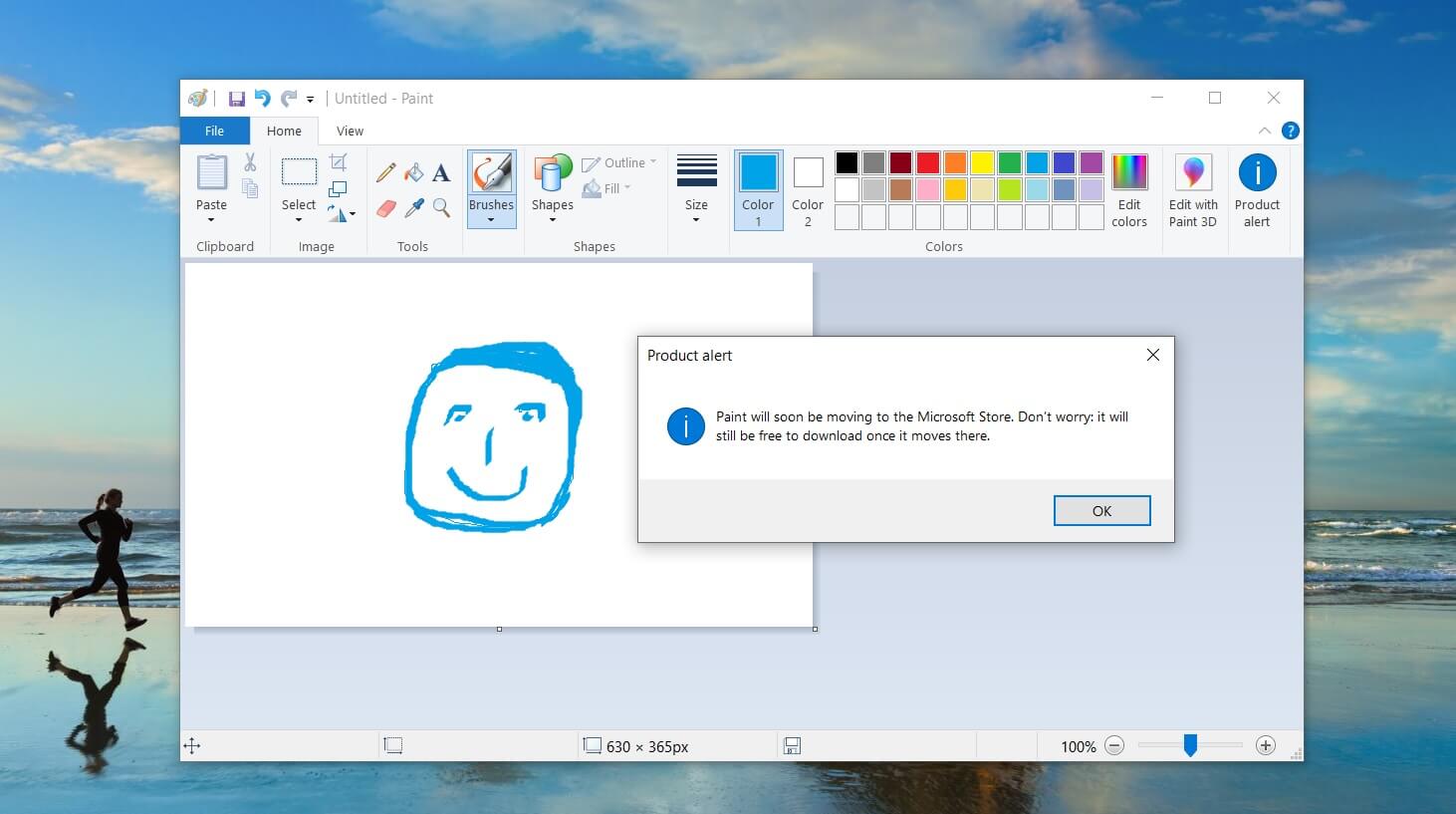 Microsoft confirma que el Paint clásico seguirá incluido en Windows 10