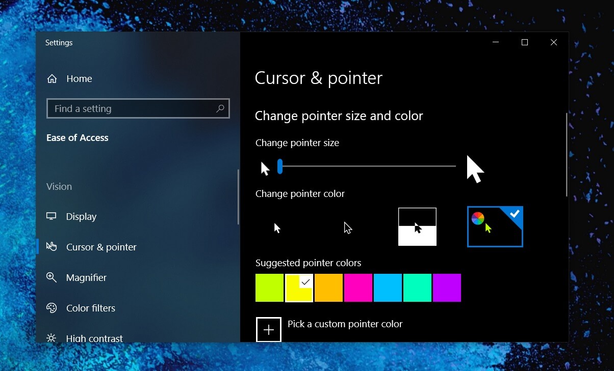 Windows 10 v1903 agrega una nueva configuración para personalizar el ...