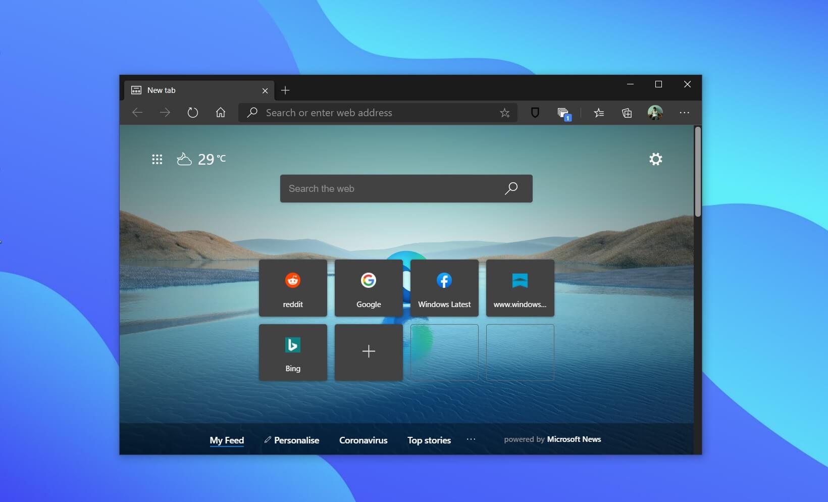La hoja de ruta de Microsoft Edge revela el estado actual de Fluent Design