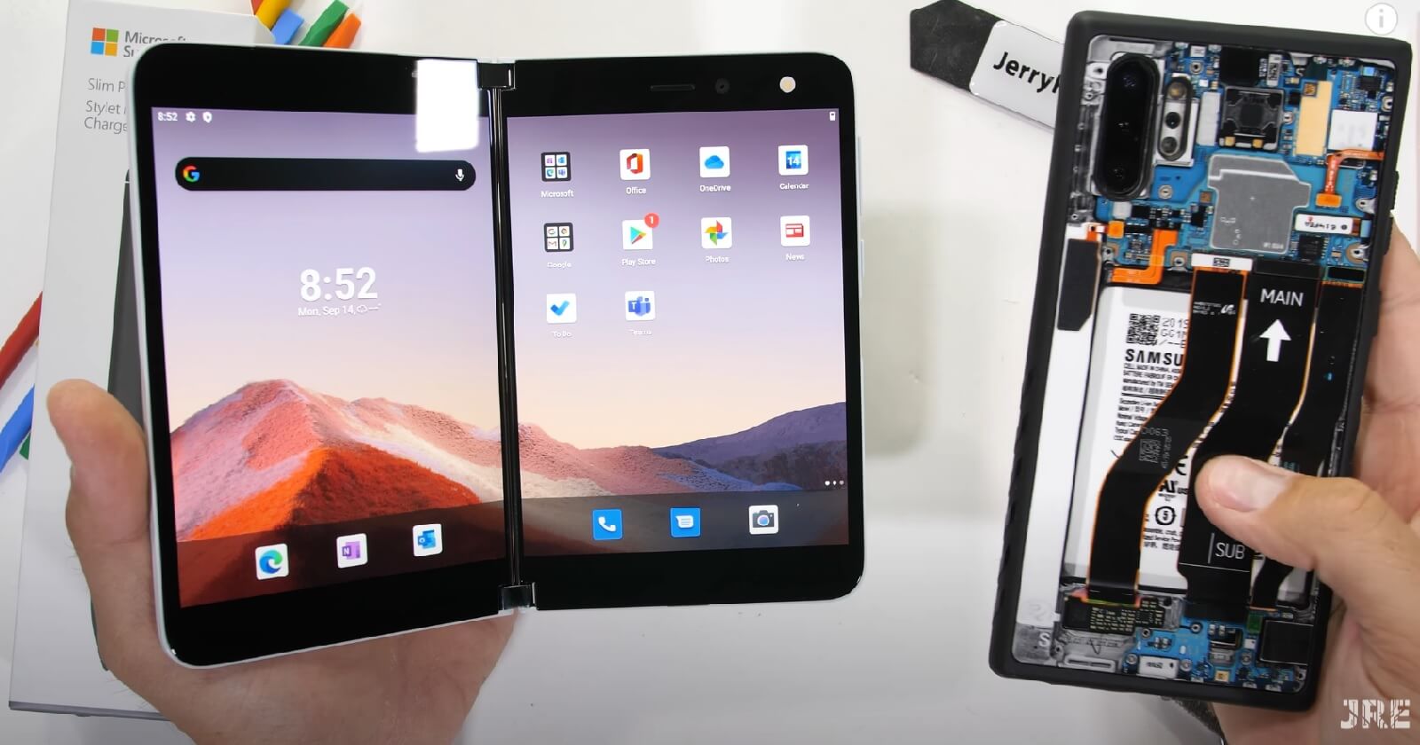 Surface Duo de doble pantalla de Microsoft es robusto y duradero