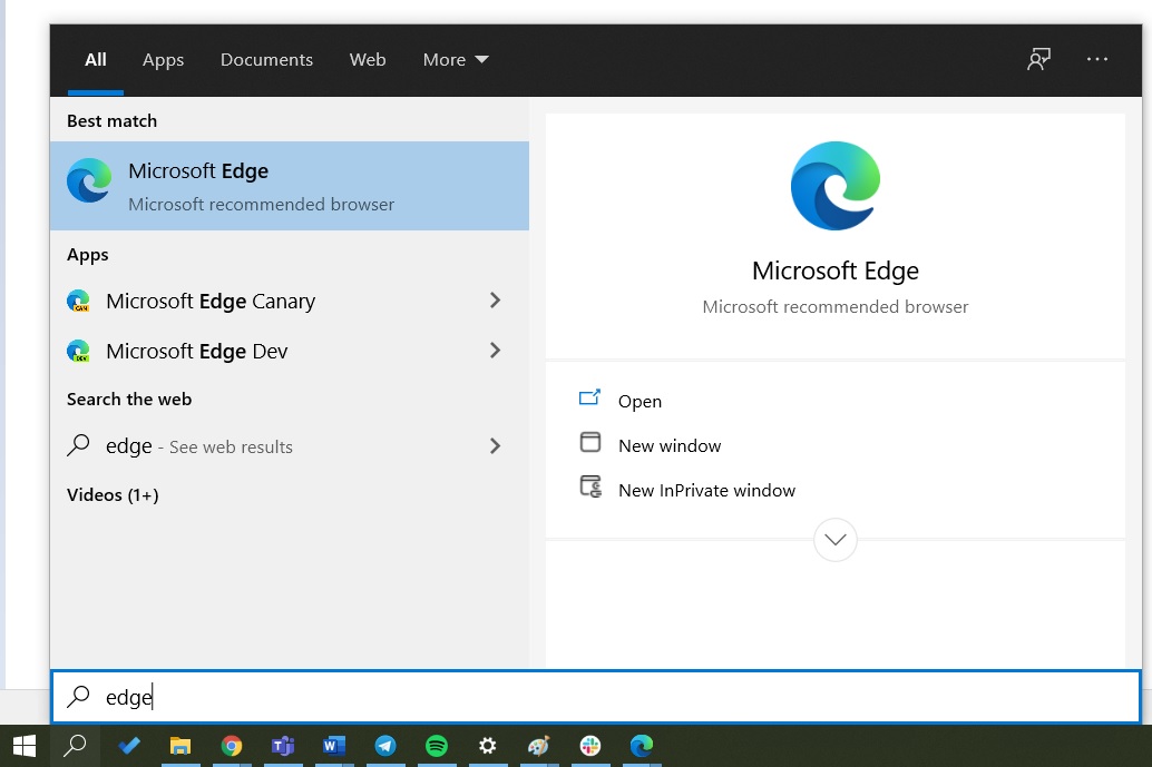 Windows 10 Build 19043.899 elimina el antiguo navegador Microsoft Edge