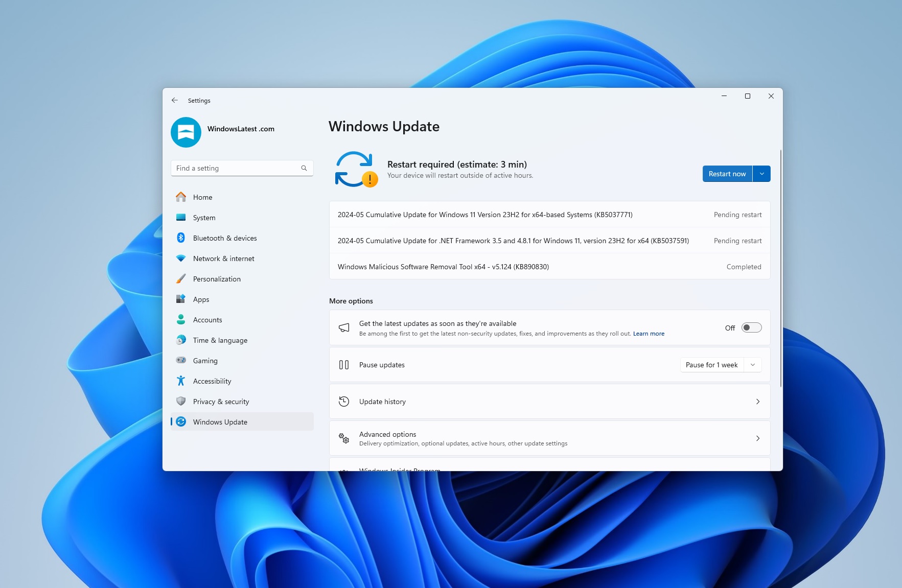 Problemas de Windows 11 KB5037771: algunos contratiempos, pero la ... Problemas de Windows 11 KB5037771: algunos contratiempos, pero la ...