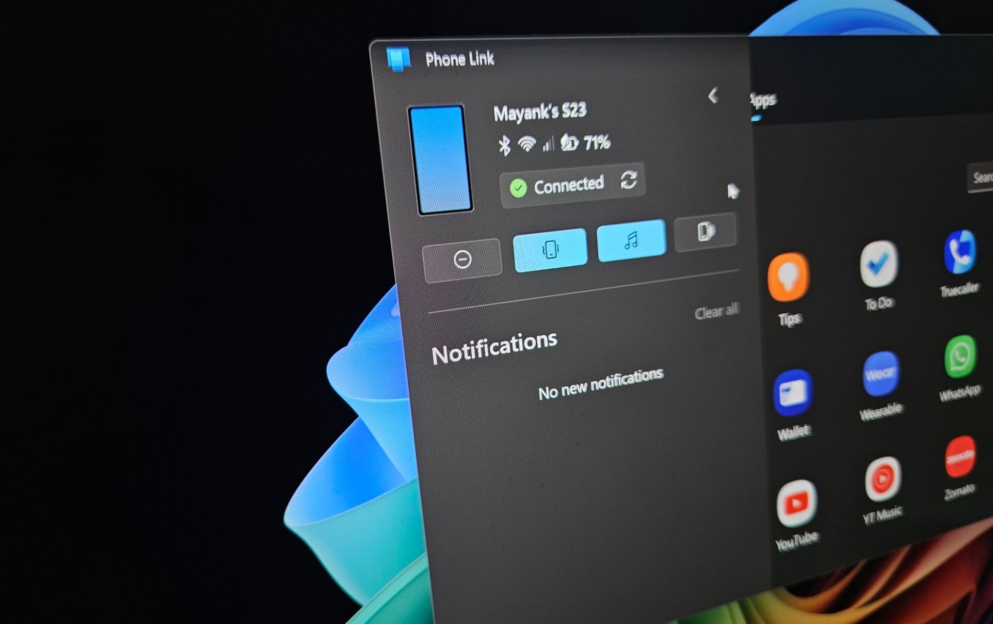 Phone Link de Windows 11 ahora funciona mejor con teléfonos Samsung ...
