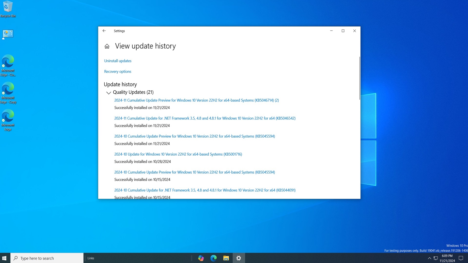 Windows 10 KB5046714 disponible con correcciones, descarga directa .msu ...